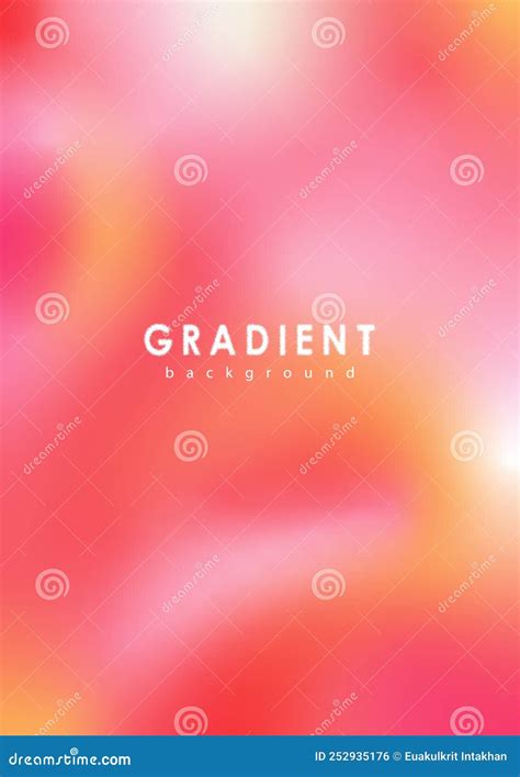 Freeform Gradient Background Posters Vector 005 Stock Illustration