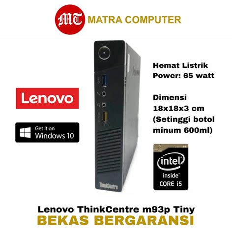 Jual PC Mini Lenovo Thinkcentre M93p Tiny Hemat Listrik Garansi 30 Hari Shopee Indonesia