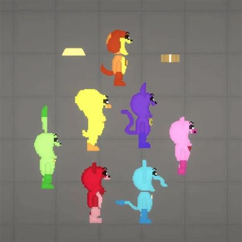 Smiling Critters For Melon Playground Mods