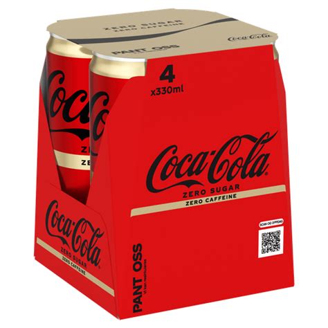Coca Cola 4pk Zero Zero Krónan