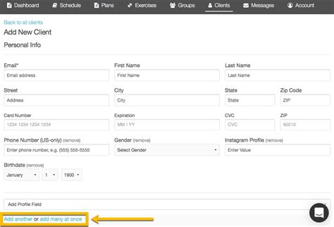 How Do I Add Multiple Clients At The Same Time Exercise Com Knowledge Base