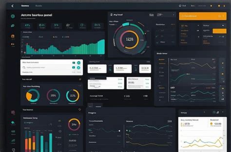 Premium Photo | Modern Dashboard Analytics Interface
