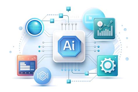 Ai And Qa Systems Concept Icon Of Ai Machine Learning And Qa Systems Ideal For Isolated Vector