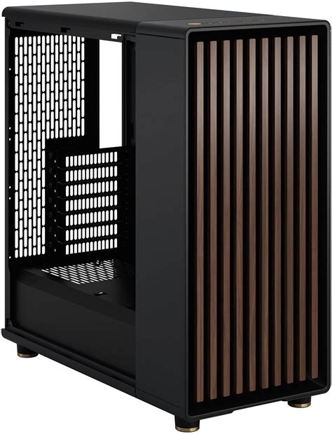 Fractal Design Fd C Nor1c 02 North Charcoal Black Tempered Glass Dark Atx Desktop Chassis Wootware