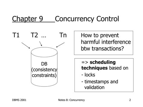 Ppt Principles Of Database Management Systems 8 Concurrency Control Powerpoint Presentation