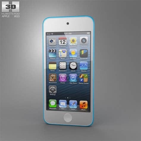 Apple Ipod Touch 5th Generation 3d Model Download Audio Devices On