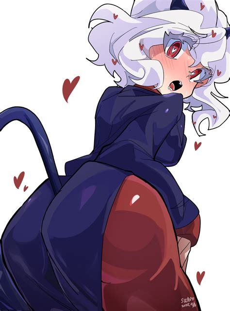 Satoro301 Modeus Helltaker Helltaker Highres 1girl Ass Ass