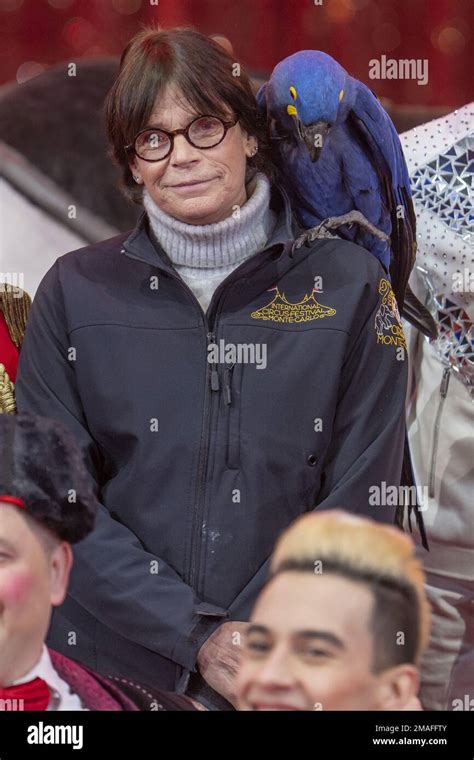 Monaco 19th Jan 2023 No Tabloids Princess Stephanie Of Monaco