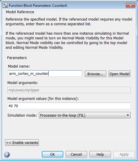 Verify Numerical Accuracy Using Processor In The Loop Pil