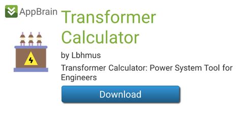 Transformer Calculator For Android Free App Download