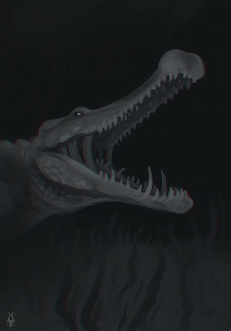 Sarcosuchus 19th Oct By Fantasyartistry On Deviantart