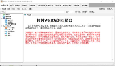【9】web渗透基础 椰树web漏洞扫描器（2）椰树web安全工具 Csdn博客