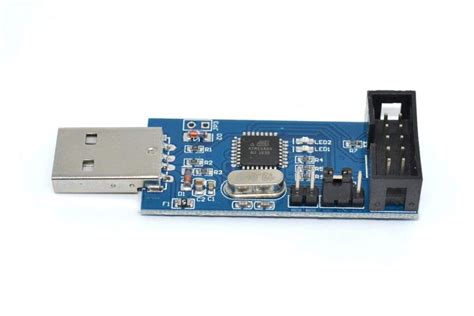 51 Avr Atmega8 Programmer Usb Asp Isp 10 Pin Usb Programmer