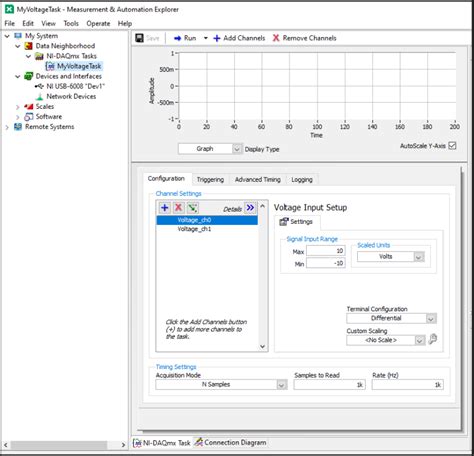 How To Configure DASYLab To Use The NI DAQmx Module Data Acquisition DAQ Data Logging