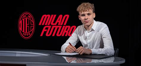 Vincent Ibrahimovic Signs His First Professional Contract With Ac Milan