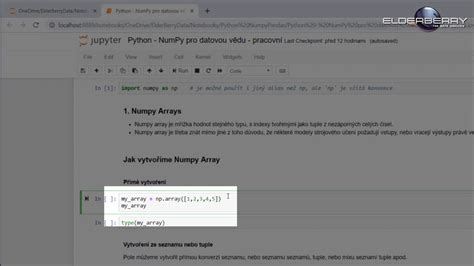Kurz Python Numpy Pro Datovou Vědu Lovely Data