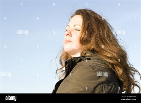 Enjoy The Sun Stock Photo Alamy
