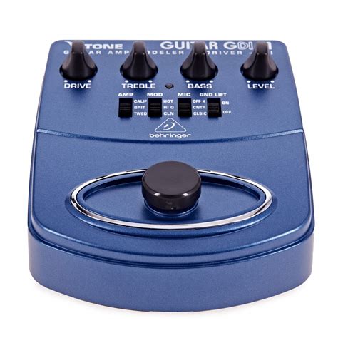 Behringer Gdi21 V Tone Guitar Preamp At Gear4music