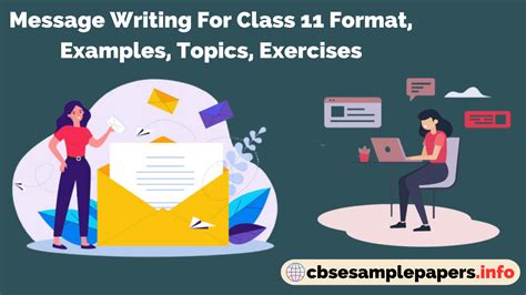 message writing for class 11 format examples topics exercises