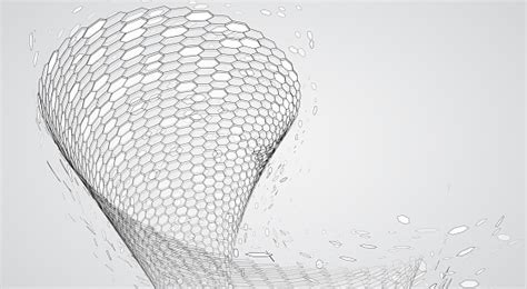 육각형과 추상적 인 벡터 배경 가상 세계의 풍경과 풍경 3d 디자인 3차원 형태에 대한 스톡 벡터 아트 및 기타 이미지 3차원 형태 Brand Name Video