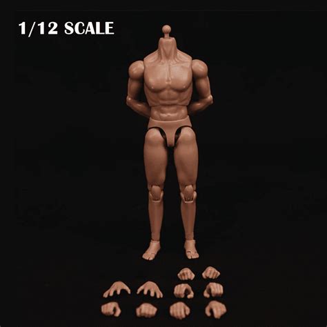 Action Figure Doll 112 Scale Male Super Flexible Standard Joint Body