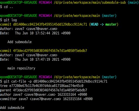 Git Submodule Tech Blog