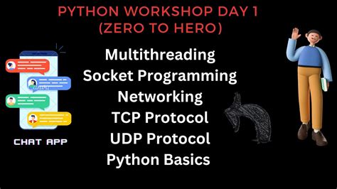 Python Networking Workshop By Sudhanshu Pandey Build A Chat App No Prerequisite Hacking