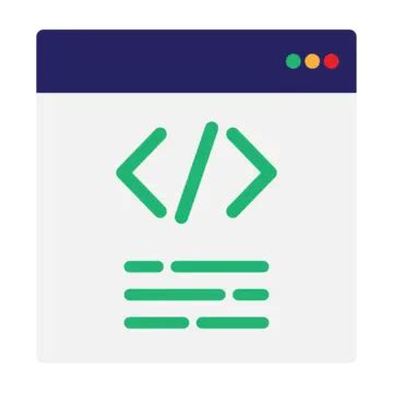 Programming Code PNG Image Coding And Program Development Vector