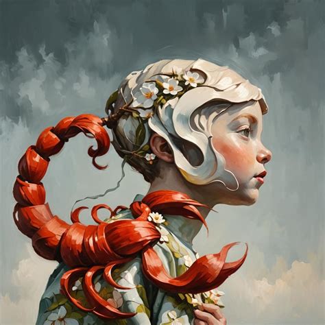 Eccentric Girl Illustration Eccentric Girl Illustration