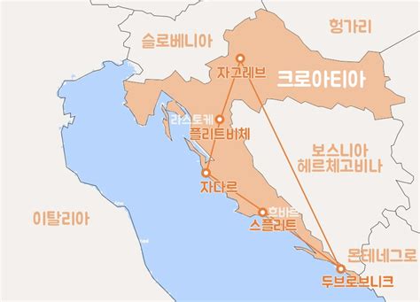 가장 아름다운 유럽 크로아티아 A To Z