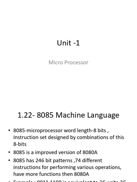 Microprocessor Pdf