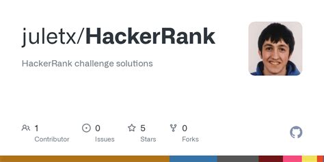 Github Juletxhackerrank Hackerrank Challenge Solutions