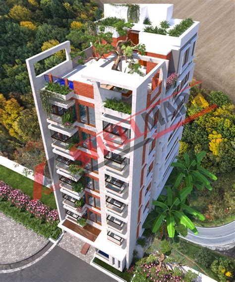 Park View 7 Storied Residential Building At Bashundhara Riverview