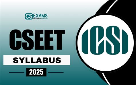 Cseet Syllabus Nov 2025 Get The Latest Update By Icsi And Preparation Tips