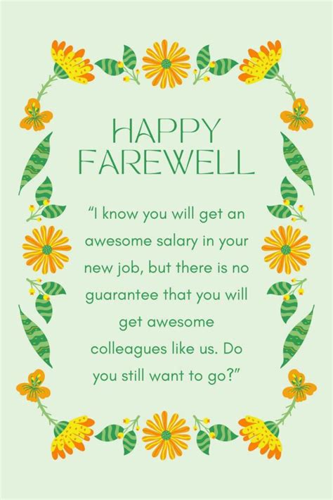 Funny Farewell Messages To Co Workers Who Are Leaving