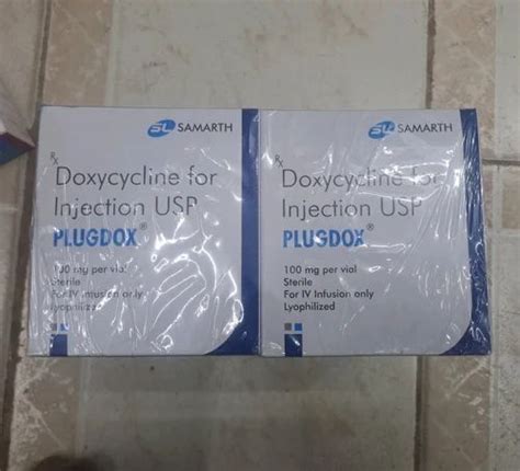 Plusdox Doxycycline Injection Usp 100mg At 100 Vial In Patna ID 2853140717191