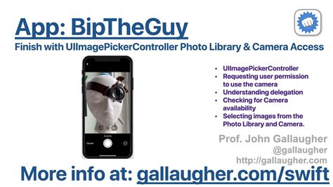 Ch 46 Finish Biptheguy With Photo Library And Camera Access From The Uiimagepickercontroller