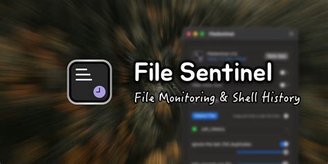 Github Jaywcjlovefile Sentinel File Monitor For Listening To Text Files And Saving The Last