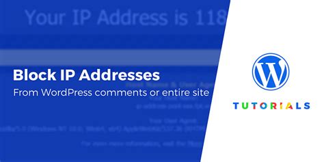 How To Block IP Addresses In WordPress Stop Spam Secure Your Site