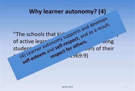 Ppt Developing Learner Autonomy From Theory To Classroom Practice Powerpoint Presentation
