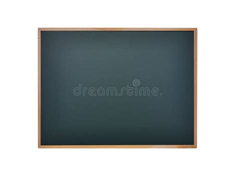 Blank School Board Isolated On A White Background Stock Image Image Of Classroom Horizontal