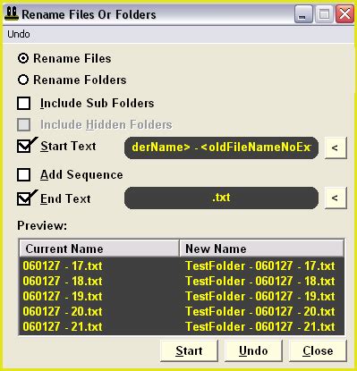 Rename Files Add Folder Name To File Names