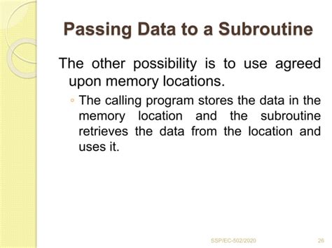 Stack And Subroutine Pptx