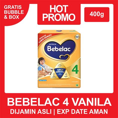 Jual Bebelac 4 Vanila 400 G Shopee Indonesia