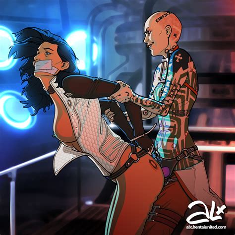 Rule 34 Alx Bald Bald Female Bondage Female Gagged Jack Mass Effect
