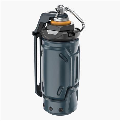 Sci Fi Grenade Concept No Textures 3d Model Turbosquid 2056306