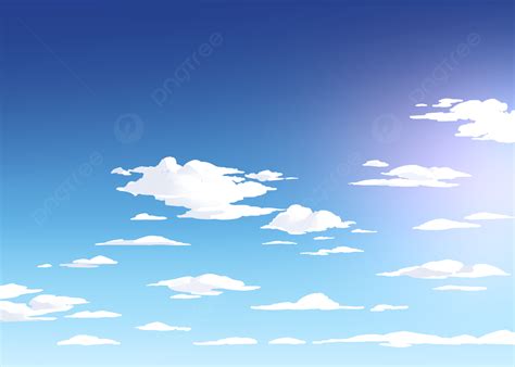 Background Awan Kartun