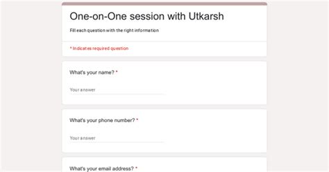 Utkarsh Pateriya On Linkedin One On One Session With Utkarsh