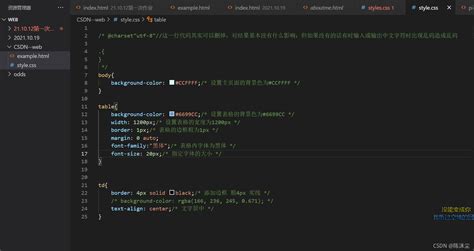 web前端开发基础——在网页中使用表格 web前端开发技术——html、css、javascript实训6表格与表格页面布局csdn csdn博客