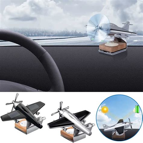 Helicopter Car Air Freshener Solar Aircraft Mini Perfume Aroma Diffuser ...